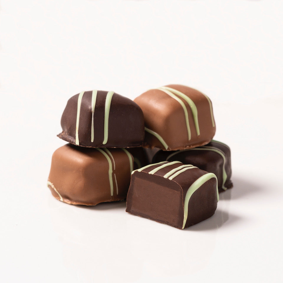 French Mint Fudge Truffles – Stowaway Sweets